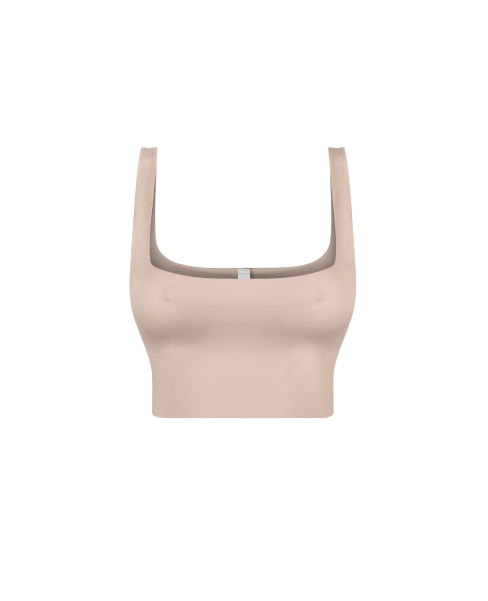 VALERIA TANK CROP TOP - TAUPE – WickedFash